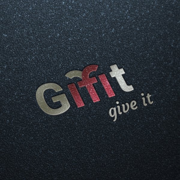 Logotyp pro moderní službu Gifit